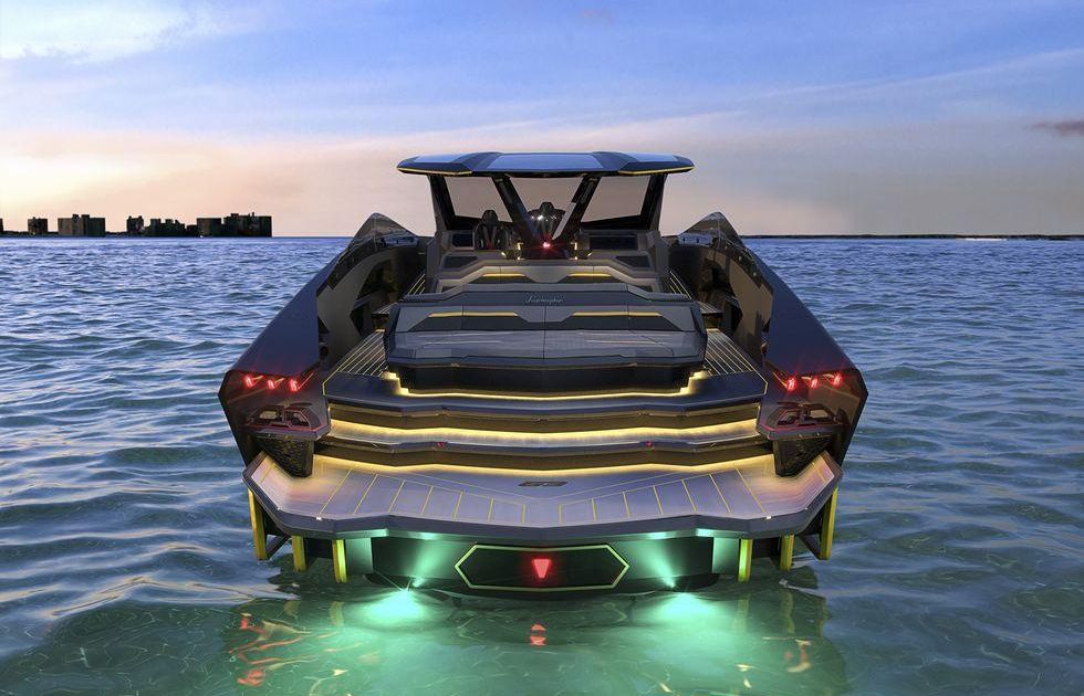 Lamborghini's 4000hp, 24-cylinder yacht will set you back $4.8 million ...