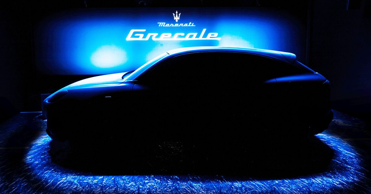Maserati Grecale crossover teased, electrification plans unveiled ...
