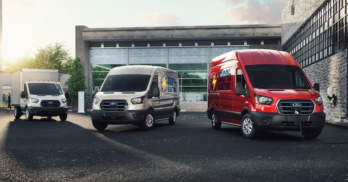 2022 Ford E-Transit electric van revealed, Australian launch ...