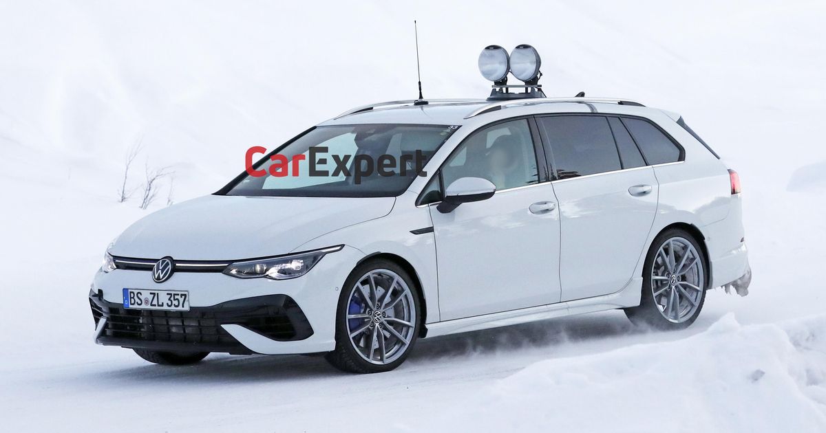2021 Volkswagen Golf R wagon spied undisguised | CarExpert