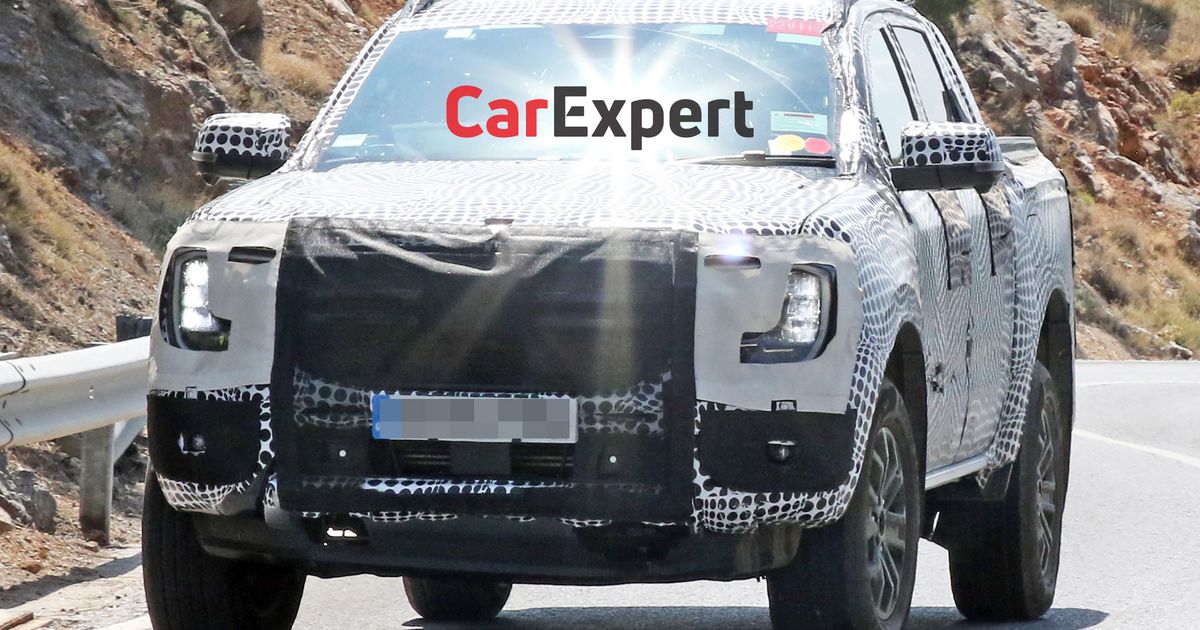 2022 Ford Ranger hybrid spied in Europe with less camouflage | CarExpert