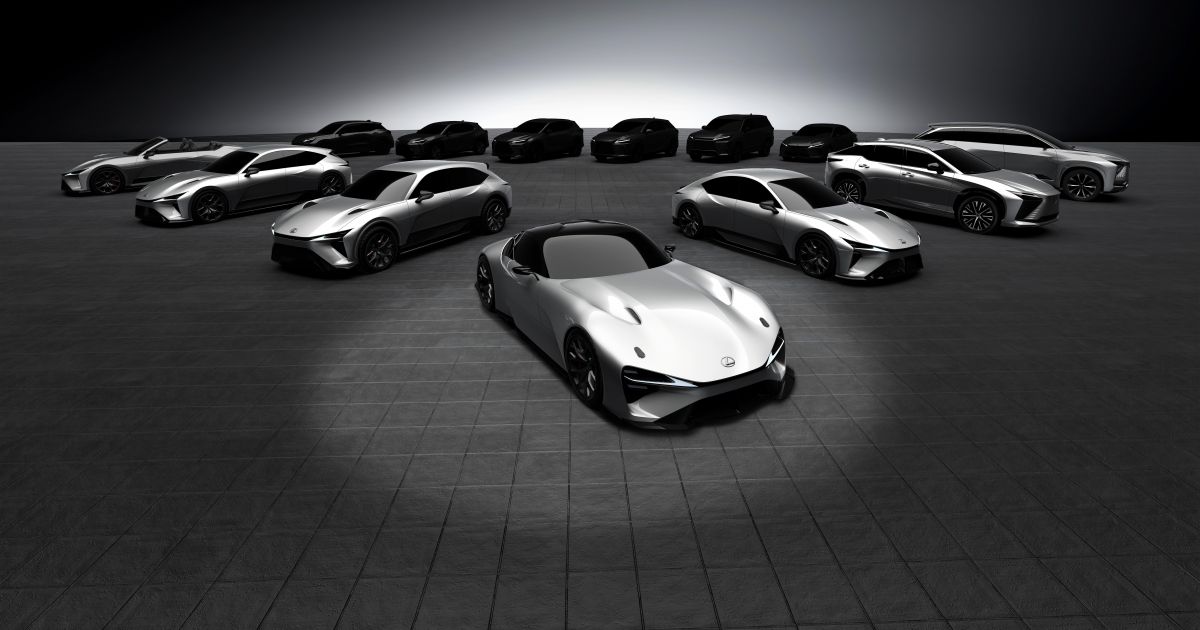 Lexus appears to tease future petrol, hybrid models including RX ...