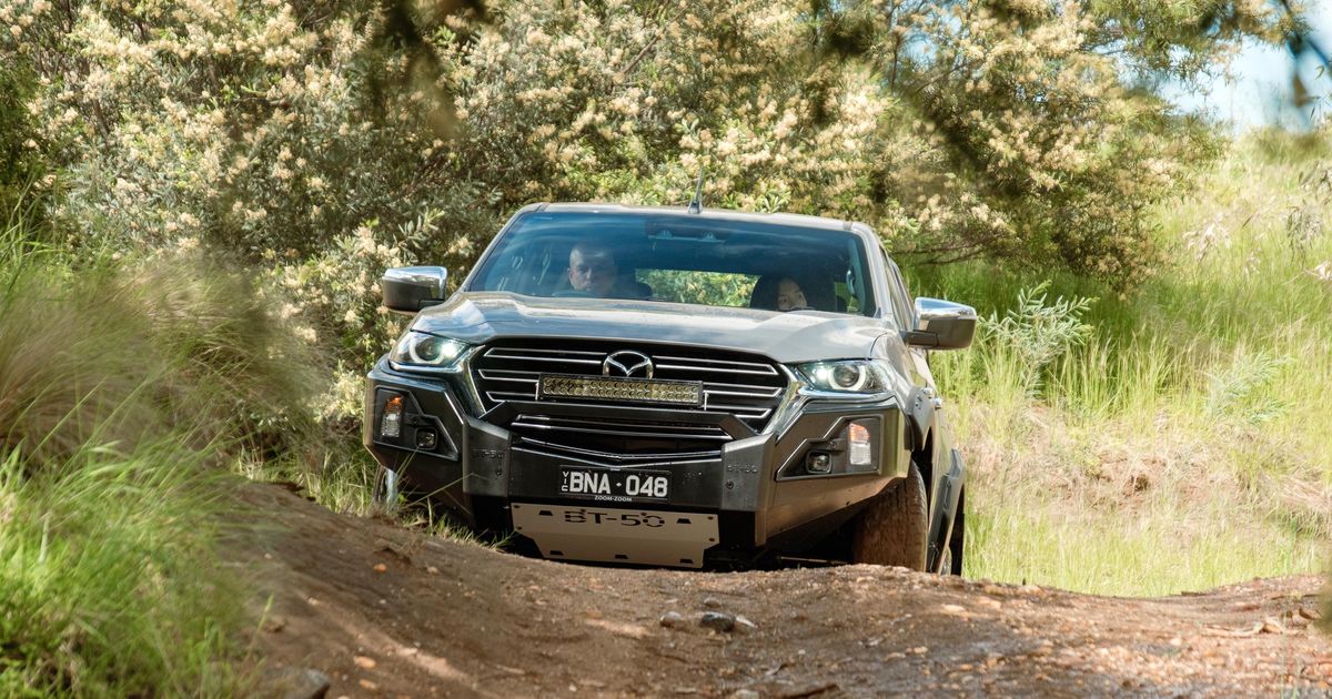 2022 Mazda BT-50 Thunder off-road review | CarExpert