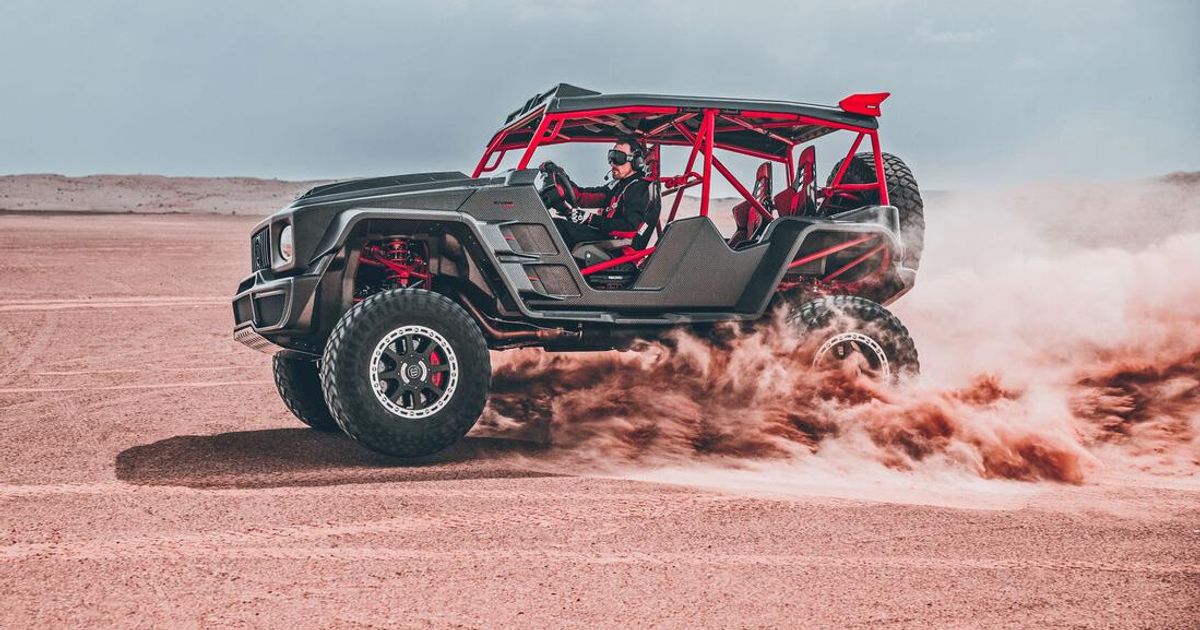 2022 Brabus Crawler desert racer revealed | CarExpert
