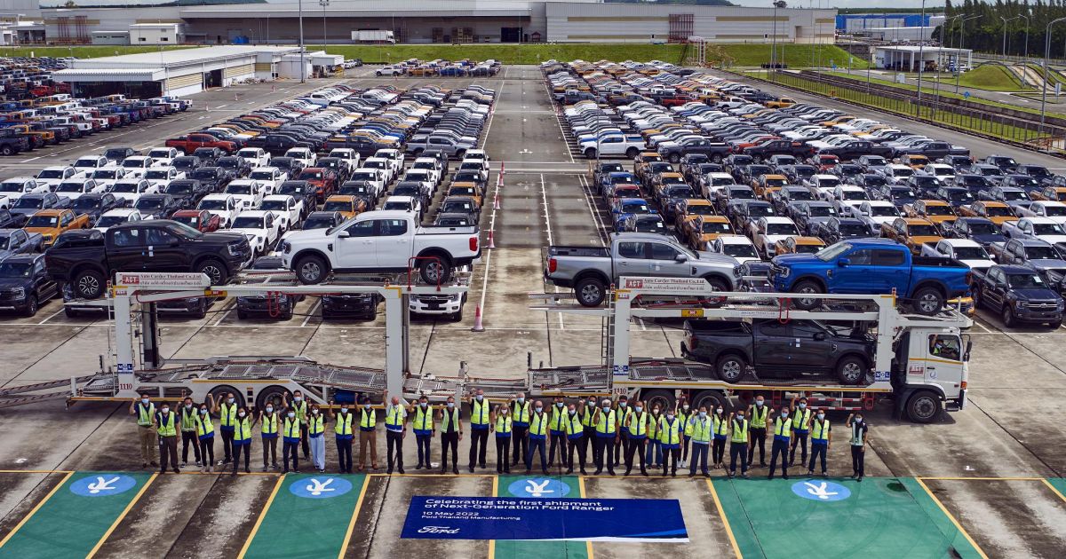 2022 Ford Ranger: First batch leaves factory for Australia | CarExpert