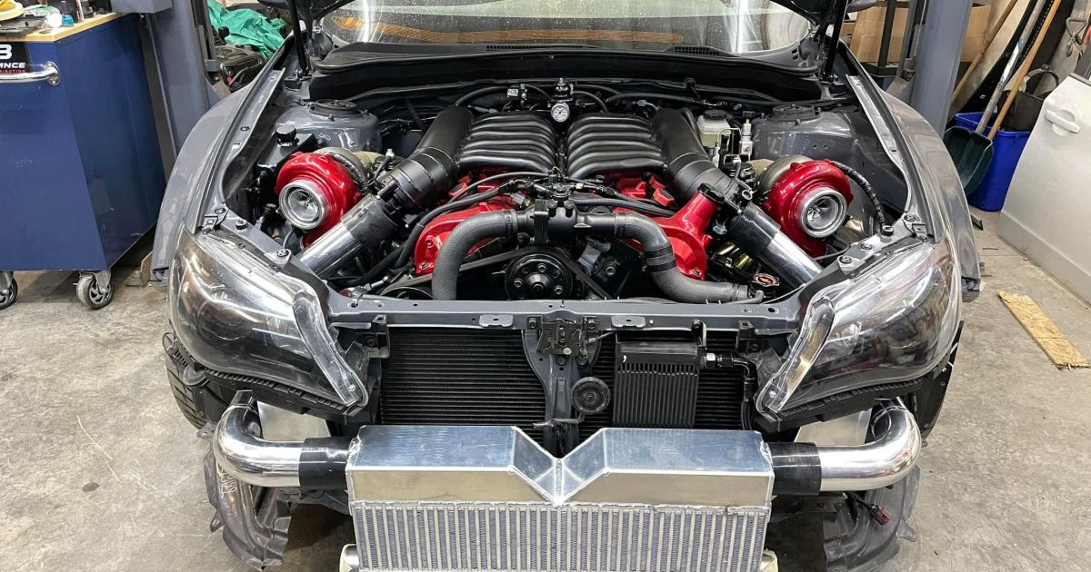 This guy solved his Subaru head gasket problem with a twin turbo V12 swap CarExpert