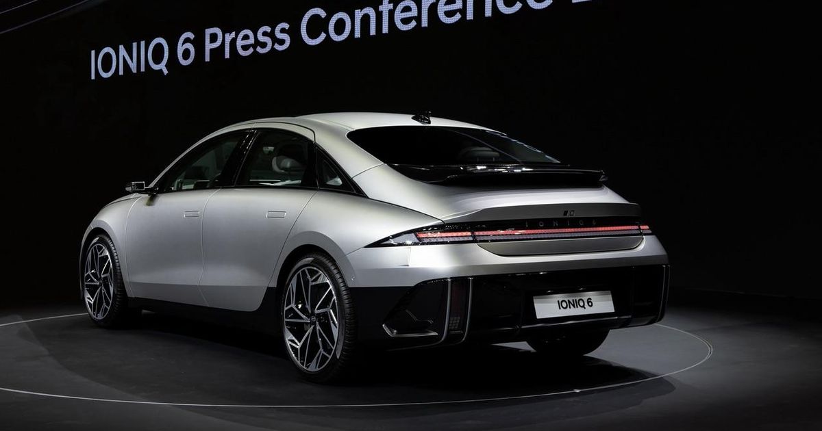 Hyundai Ioniq 6 inspired by world's fastest bird, forgotten concept ...