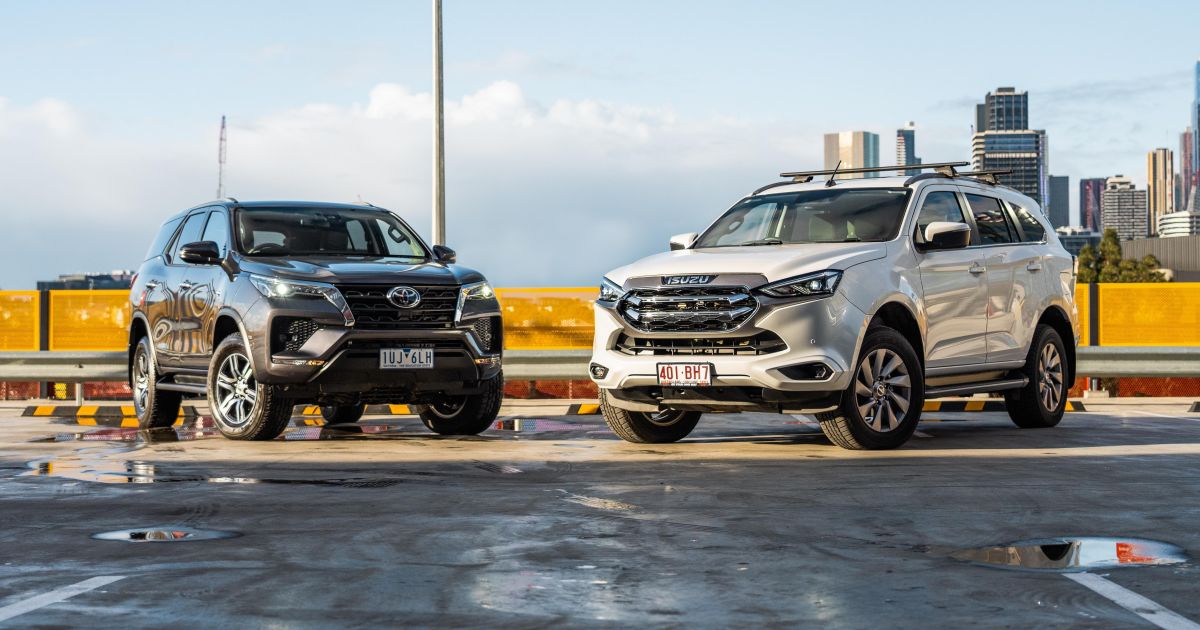 2022 Isuzu MU-X v Toyota Fortuner comparison | CarExpert