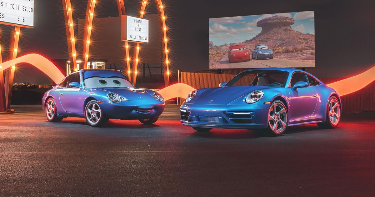 Porsche 911 Sally Special: Pixar-inspired coupe to be auctioned for ...