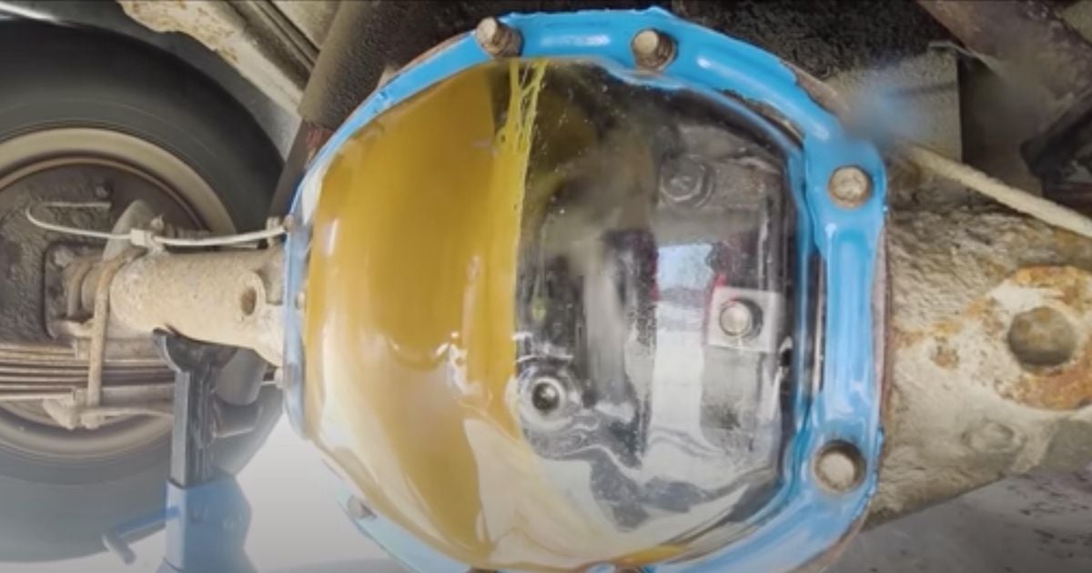 Here's what frozen oil looks like in your diff | CarExpert