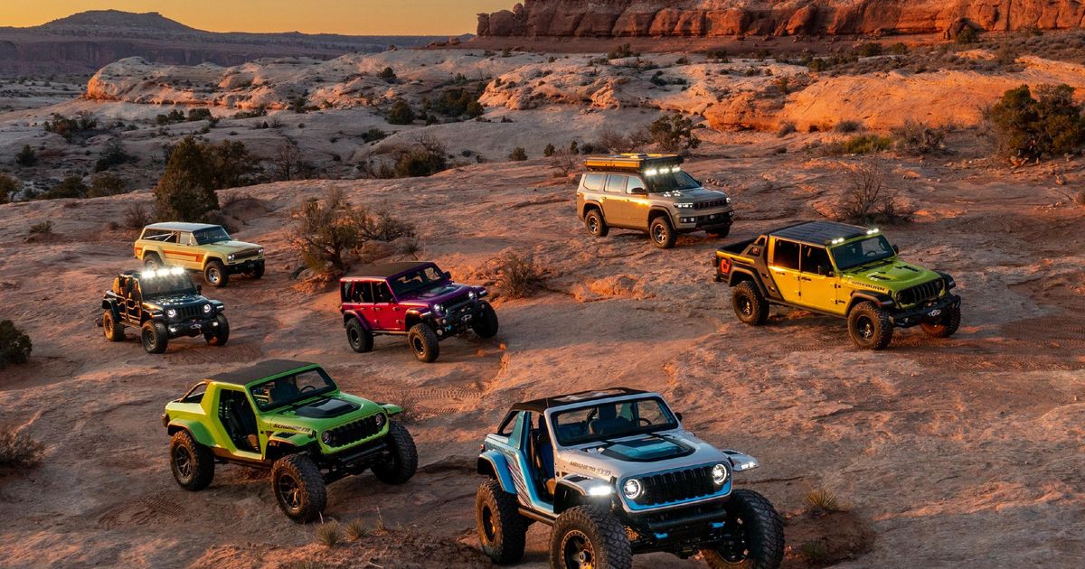 Jeep concept fleet could tease future production elements | CarExpert