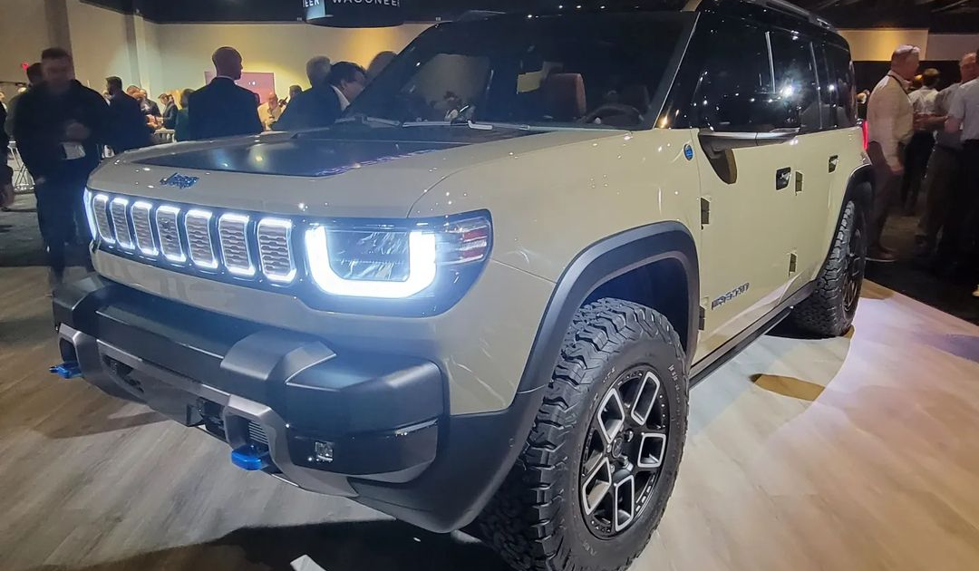 Check out Jeep’s upcoming electric SUVs in the metal | CarExpert