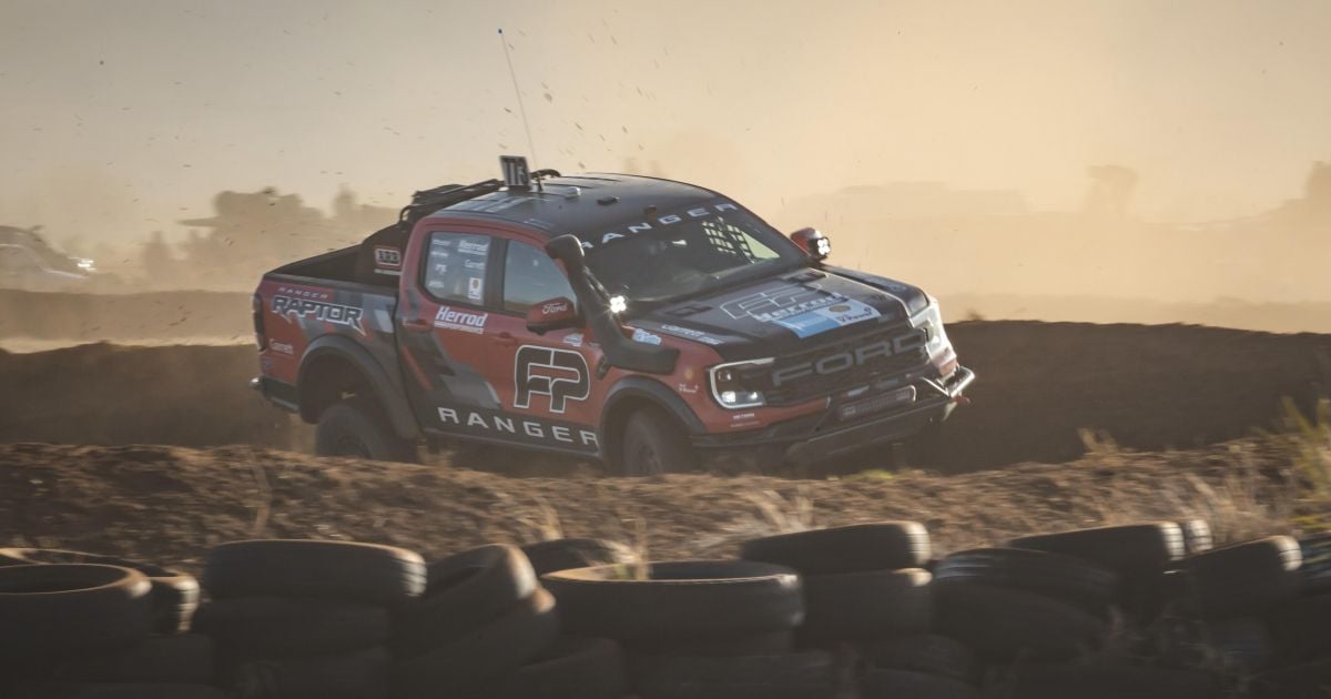 Ford might make it easier to take the Ranger Raptor racing... with a V8 ...