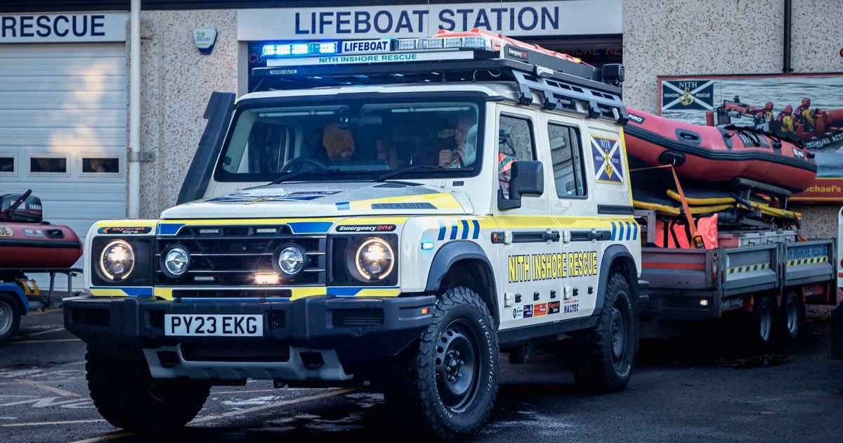 Ineos Grenadier earns its search and rescue badge in Scotland | CarExpert