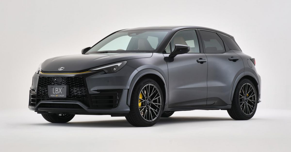 Hot Lexus LBX concept revealed with GR Yaris engine, auto transmission ...