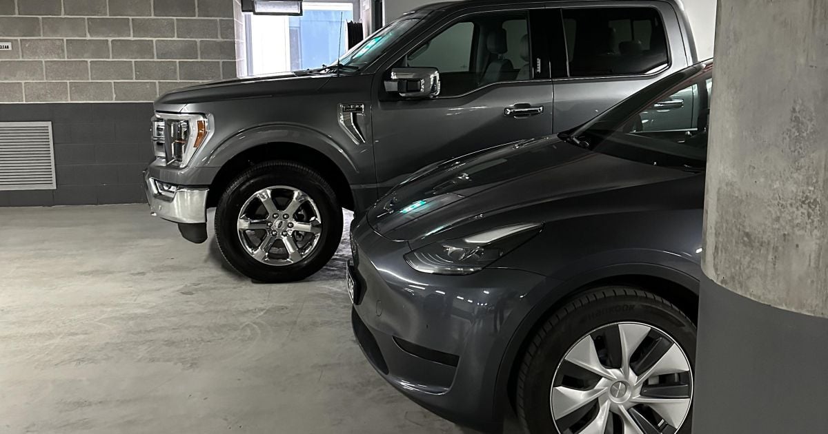 I spent a month driving a huge American pickup truck... and I loved it ...