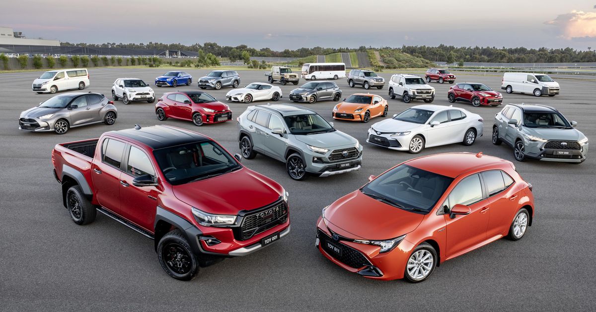Toyota expects to buck a slower Australian new car market in 2024 ...