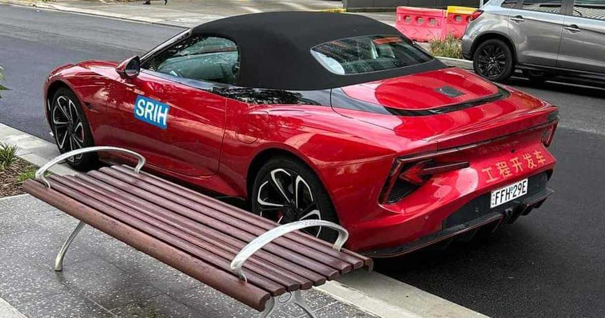 2025 MG Cyberster: Electric convertible spied in Australia | CarExpert