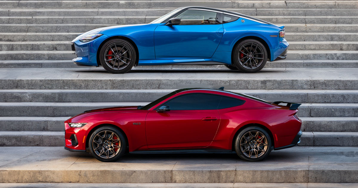 2024 Ford Mustang GT vs Nissan Z comparison | CarExpert