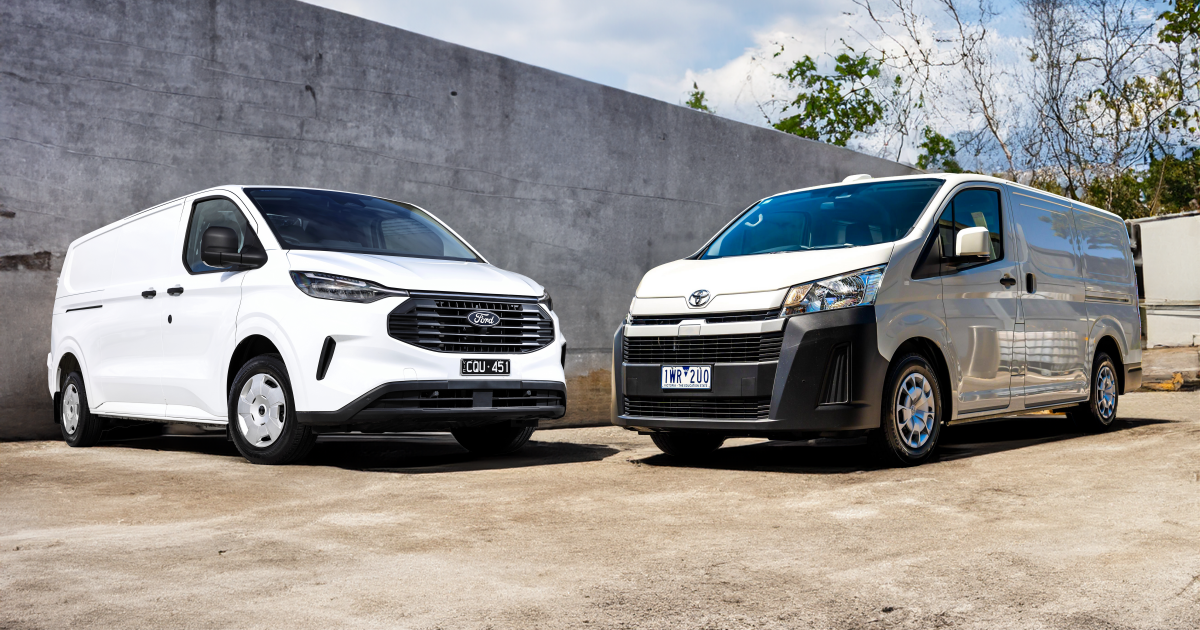 Toyota HiAce v Ford Transit Custom comparison - Mystahn.com