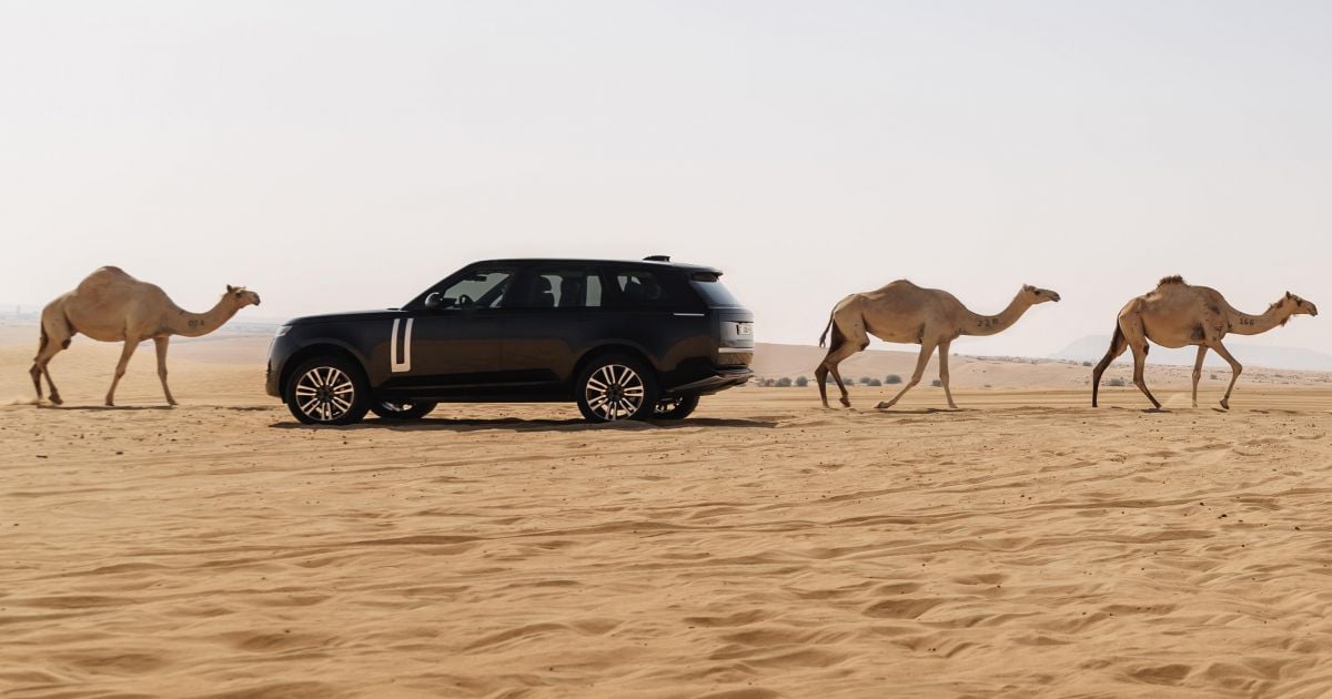 Range Rover Electric: Off-road-ready luxury EV undergoes desert testing ...