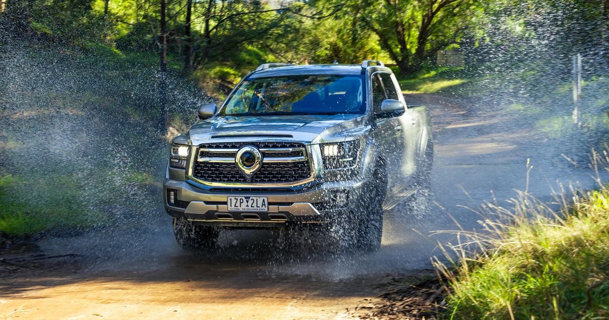 2025 GWM Cannon Alpha Hybrid off-road review | CarExpert