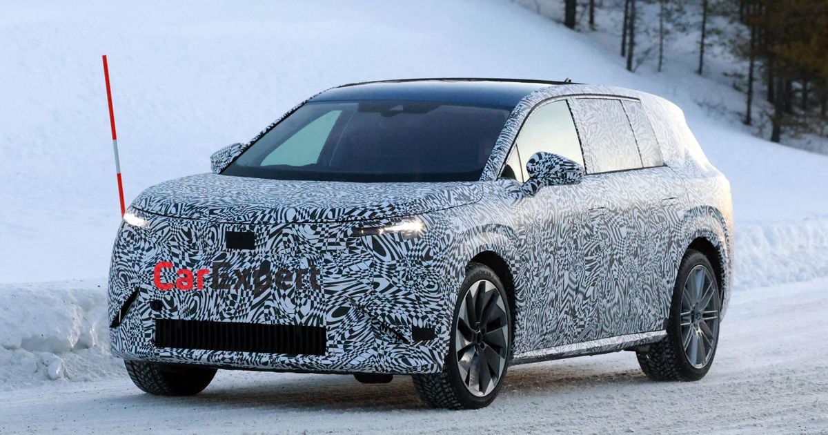2026 Skoda Space: Seven-seat electric SUV spied | CarExpert