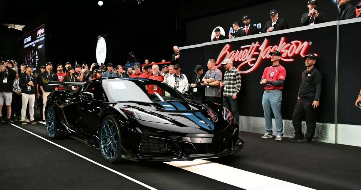 Why the first twin-turbo Chevrolet Corvette ZR1 sold for $6 million ...