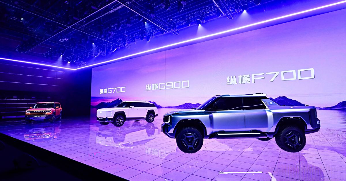 China's Chery reveals 1200kW luxury electric ute, SUVs | CarExpert