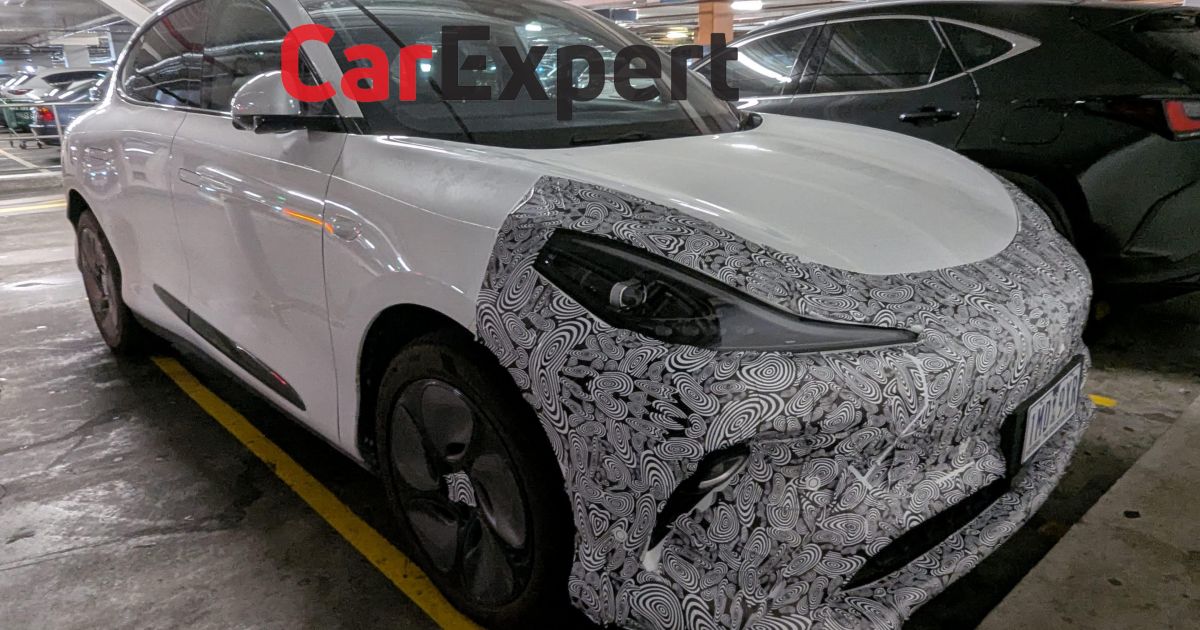 IM LS6: MG's new large electric SUV spied in Australia | CarExpert