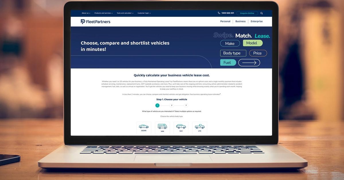 FleetPartners launches innovative online vehicle leasing calculator ...
