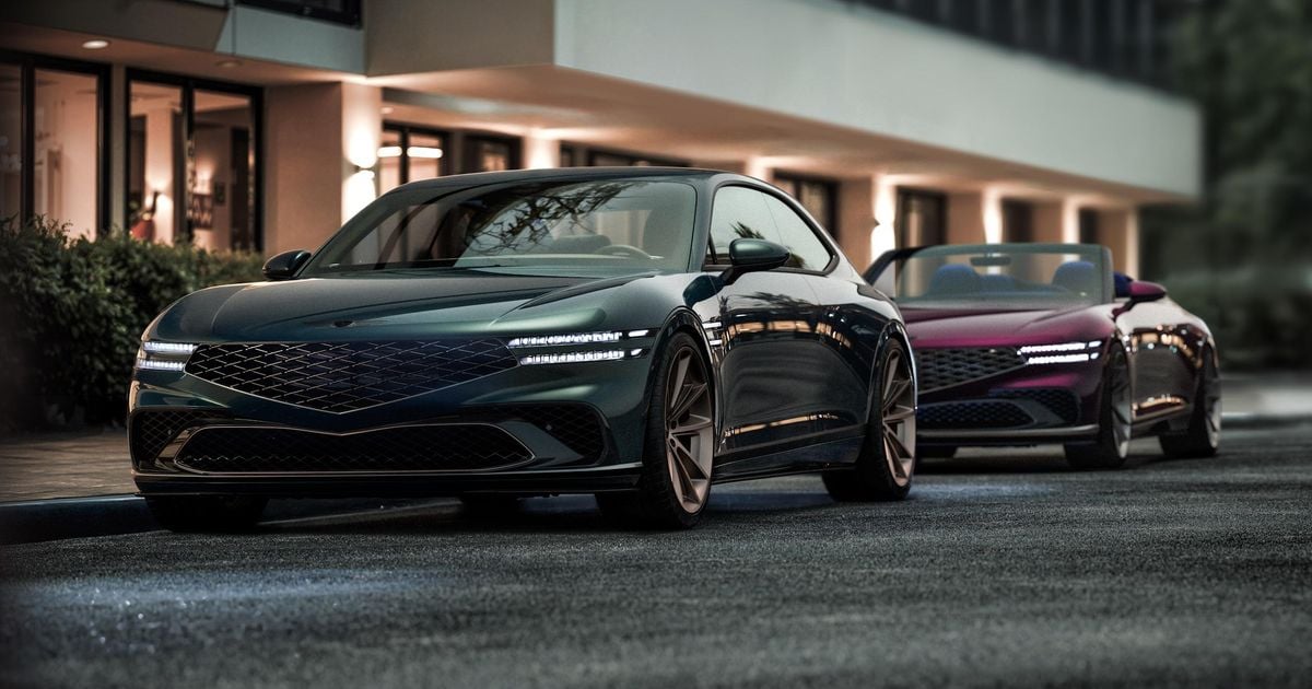 Genesis teases a pair of new flagship two-door concepts - Tautoer.com