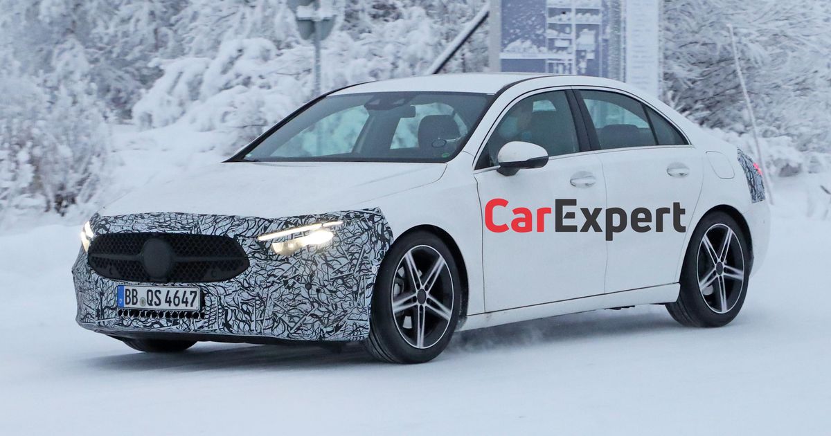 2022 Mercedes-Benz A-Class sedan facelift spied | CarExpert