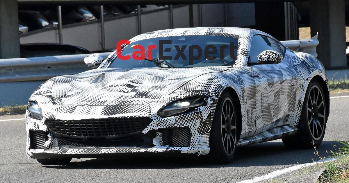Ferrari 812 Superfast successor snapped | CarExpert