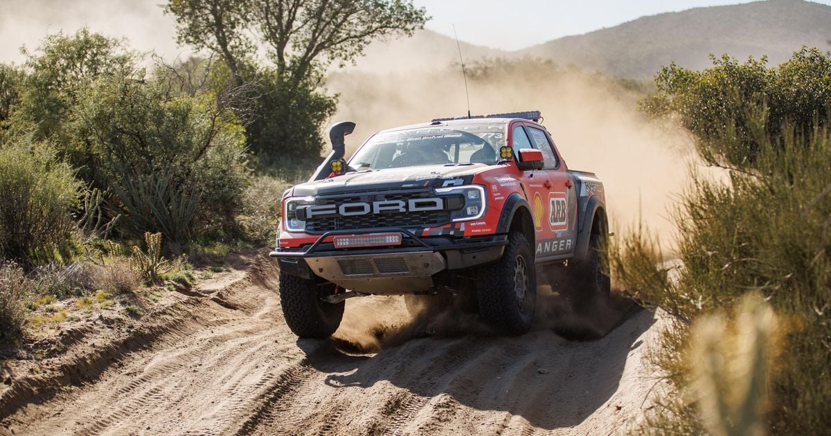 Aussie Ford Ranger Raptor Baja racer behind-the-scenes | CarExpert