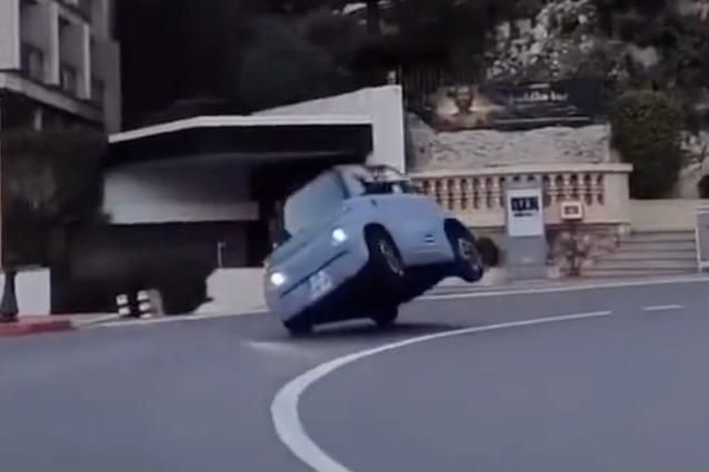 Watch a Citroen-driving hoon flip on famous Formula 1 turn in Monaco ...
