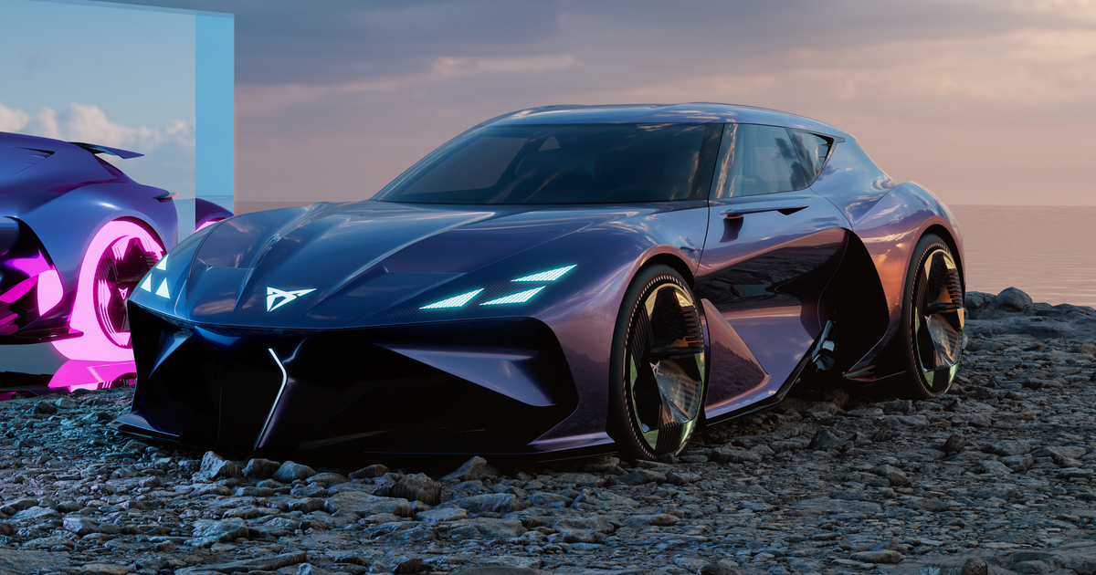Cupra DarkRebel is an electric sports car concept | CarExpert