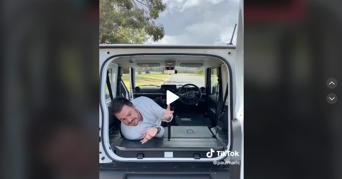 How the Suzuki Jimny turns into a bed within 30 seconds | CarExpert