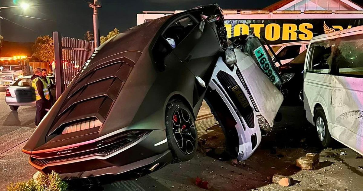 Driver of rented Lambo flees scene after running out of talent and ...