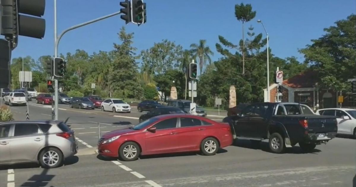 Is it illegal to enter a blocked intersection? | CarExpert