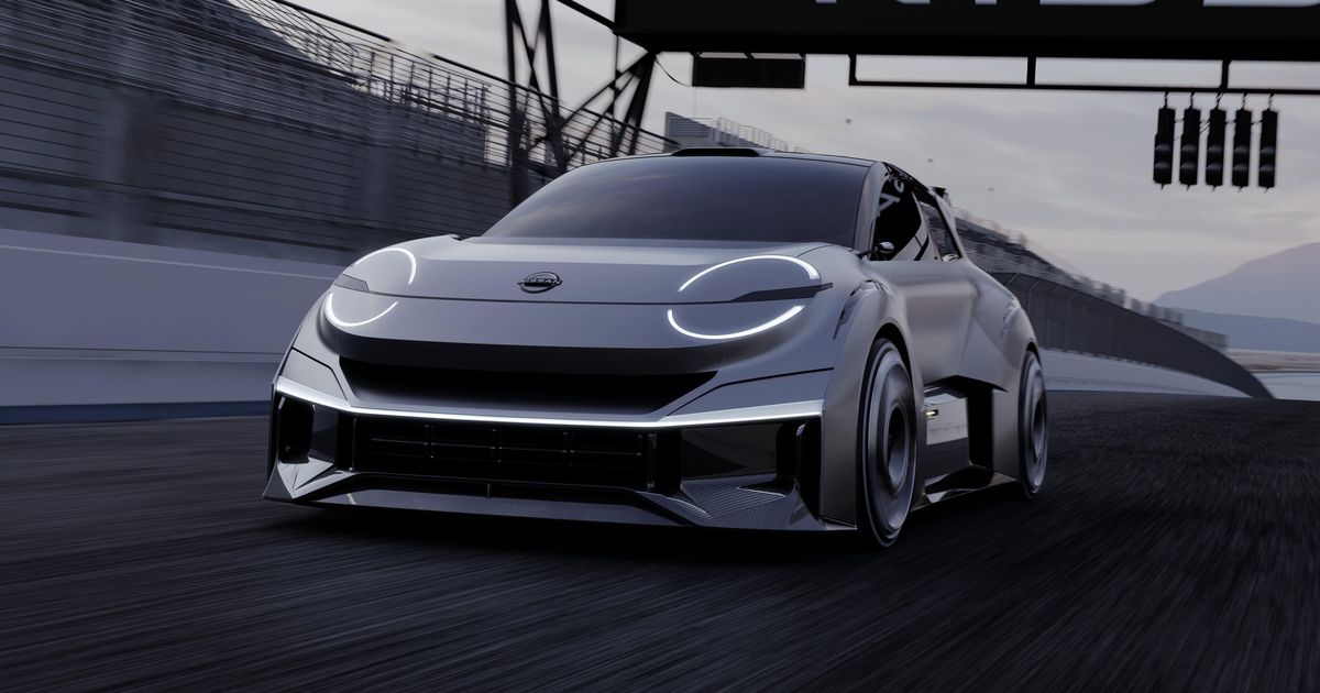 Nissan's new electric car concept is an aggro-looking hot hatch | CarExpert