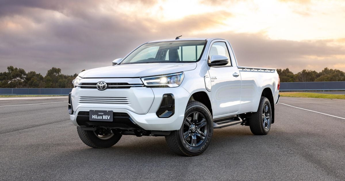 2024 Toyota HiLux Revo BEV Concept review: Quick drive | CarExpert
