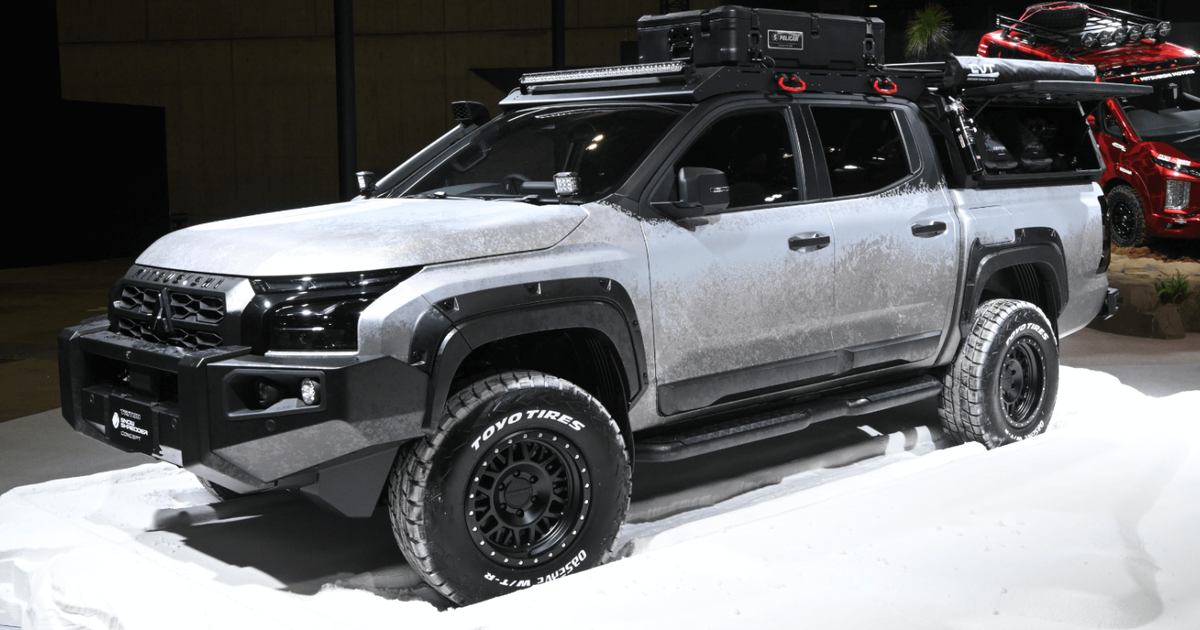 Hardcore Mitsubishi Triton headlines range of Tokyo concepts | CarExpert