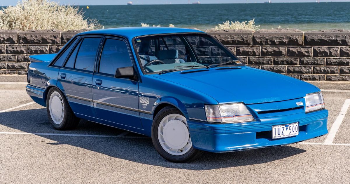 Peter Brock's 'Blue Meanie' Holden Commodore VK is back on the blocks ...