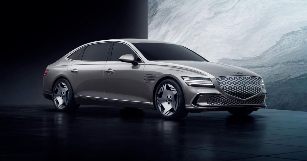 Genesis' luxury electric limo gets longer body, longer range | CarExpert