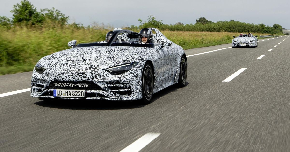Mercedes-AMG PureSpeed: Roofless supercar takes shape | CarExpert