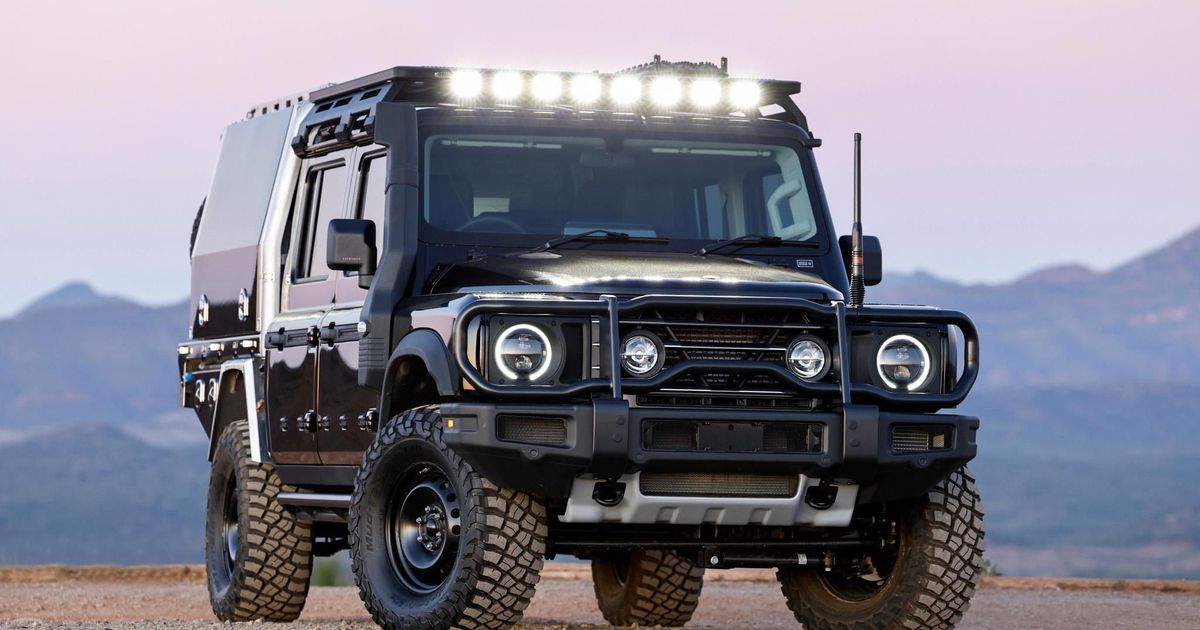 Outback-ready Ineos Grenadier Quartermaster ute scores Aussie upgrades ...