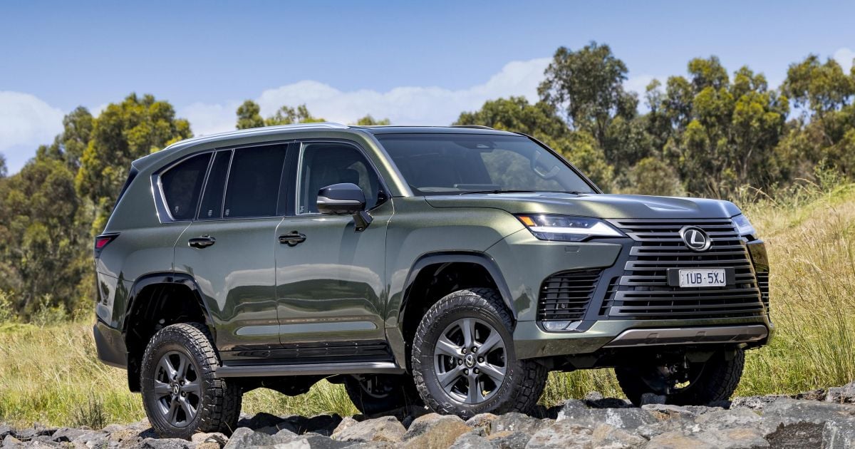 2025 Lexus LX Overtrail: Rugged version of luxury LandCruiser confirmed ...