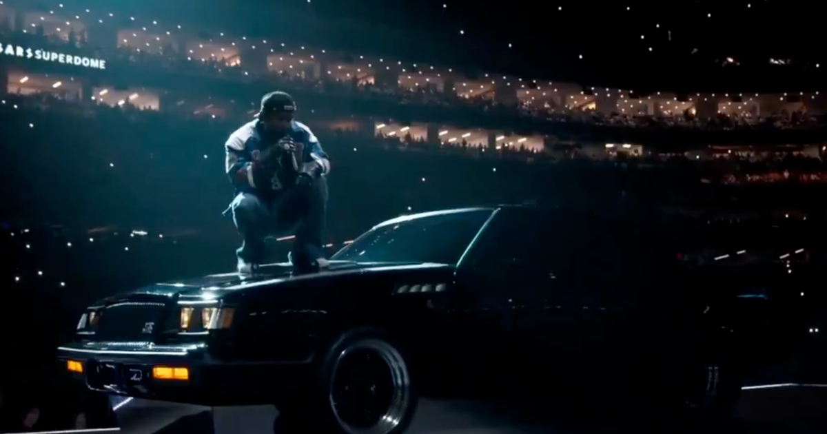 What was Kendrick Lamar's car in the Super Bowl halftime show? | CarExpert
