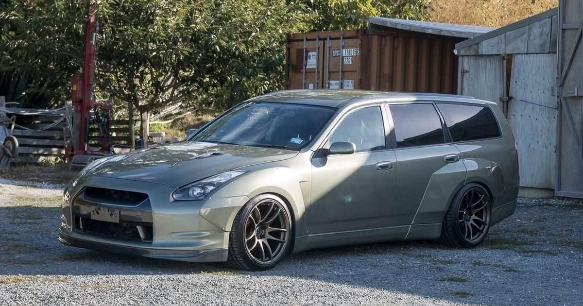 Custom Nissan GT-R wagon is one wild-looking family hauler | CarExpert